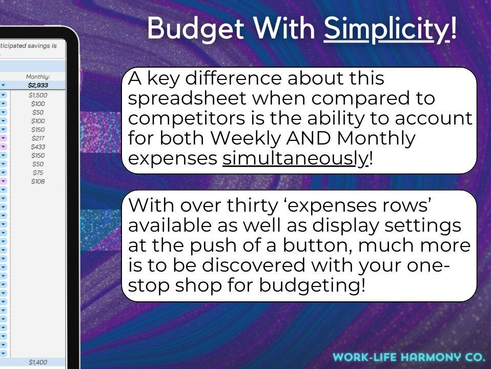 Budget Planner Google Sheets 2024 - Simple Monthly Budget Planner ...