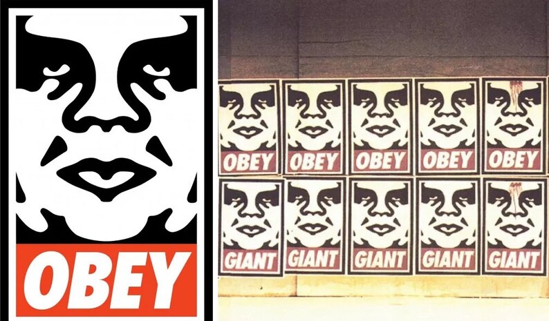 Obey Icon, Signed Offset Lithograph, Shepard Fairey - Etsy