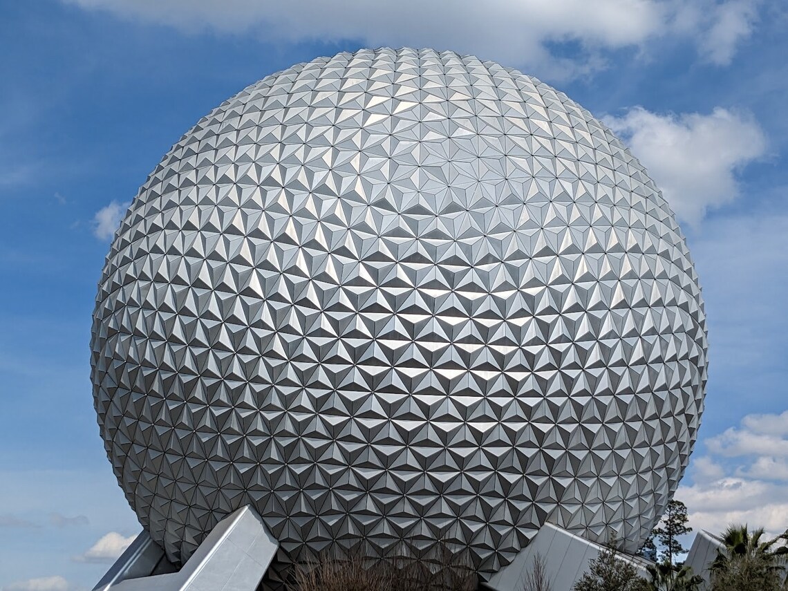 Epcot Dome Triangle Women's Bikini Swimsuit - Etsy