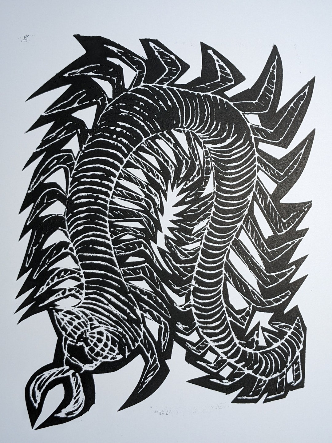 Millipede, Original Print - Etsy