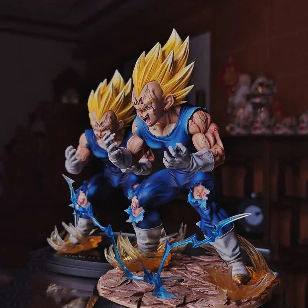 Dragon Ball Z Majin Vegeta Action Figure Toys Anime Figuras - Etsy Canada