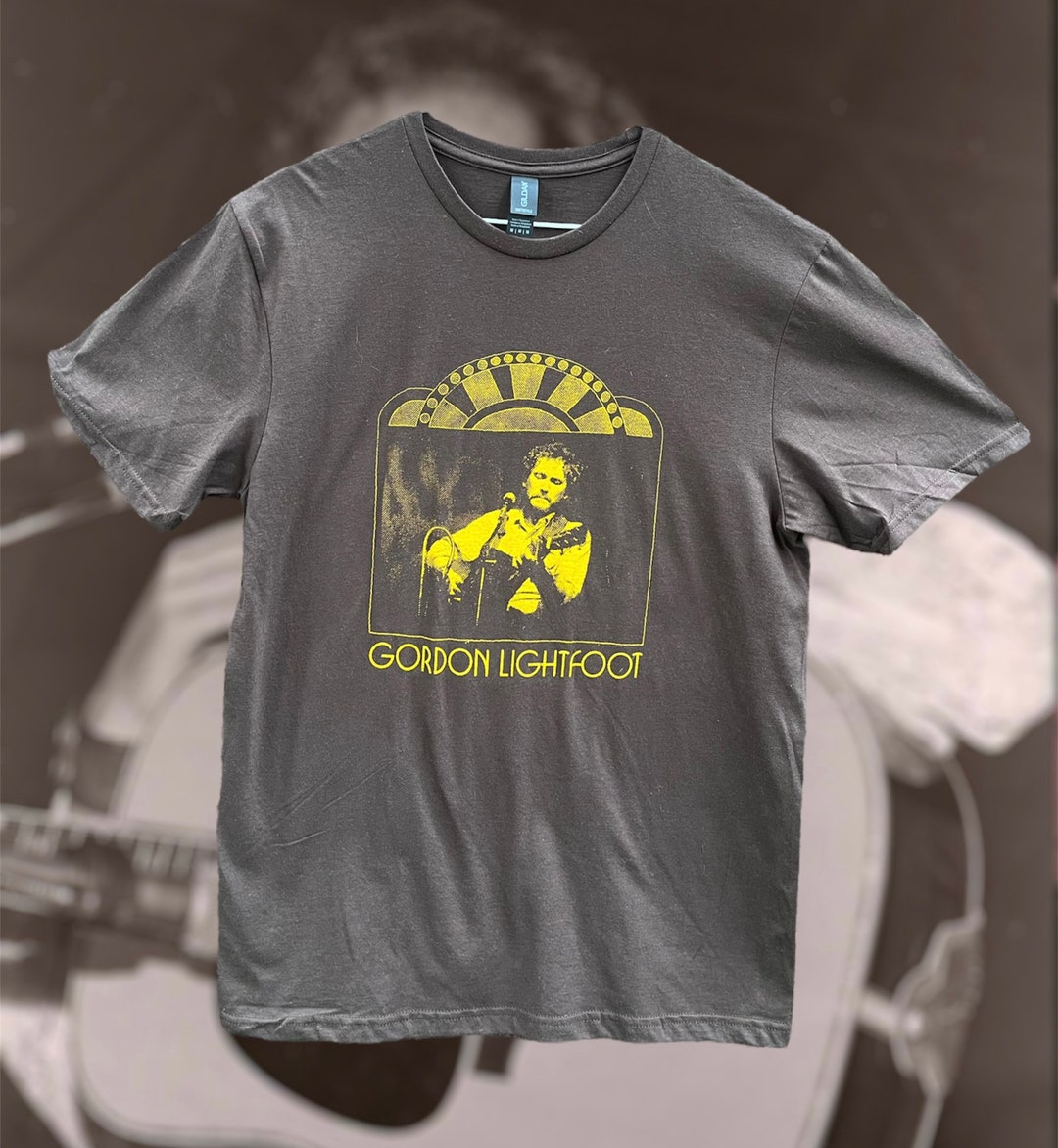 Gordon Lightfoot T-shirt - Etsy