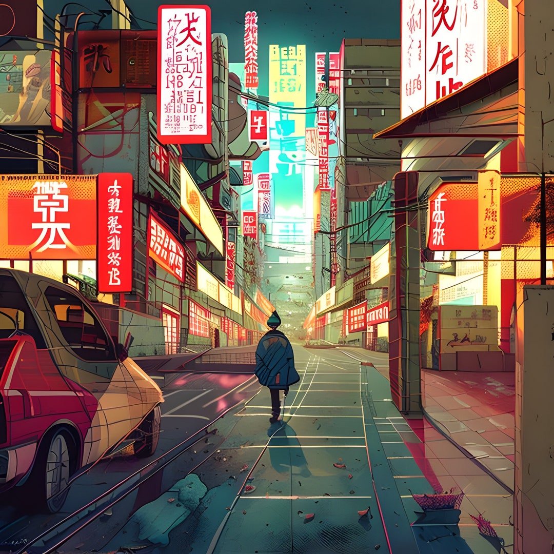 Tokyo Night - Digital Download - Etsy