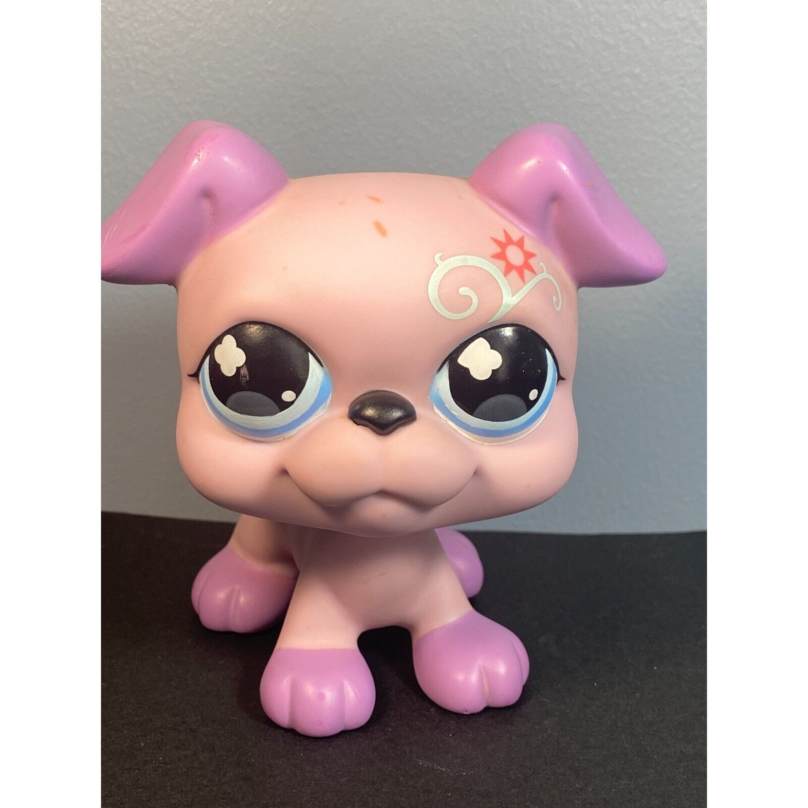 Littlest Pet Shop Purple Dog