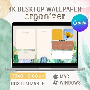 4K Desktop Wallpaper Organizer Computer Desktop Background Laptop ...