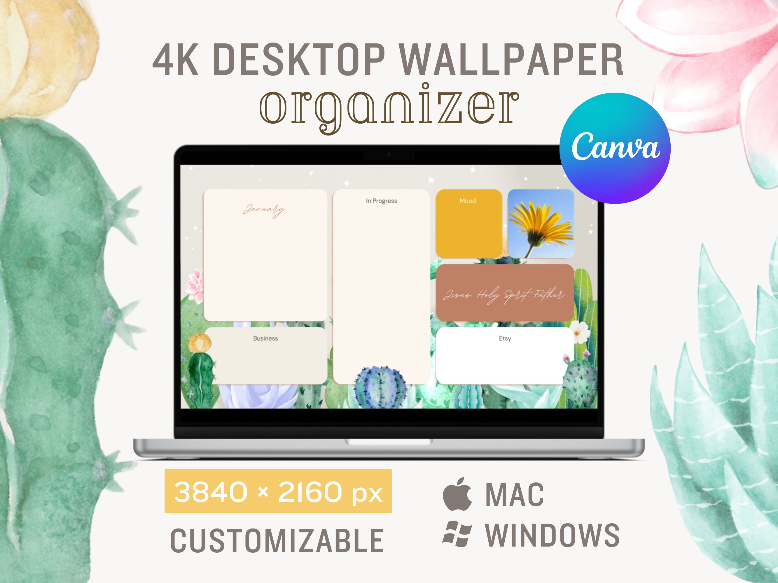 Desktop Wallpaper Organizer 2023 2024 Desktop Organizer Moodboard ...