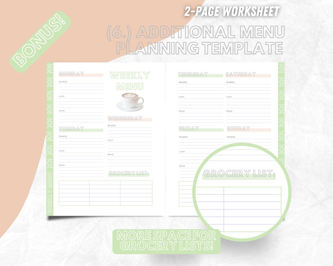 Canva Planner Digital Planner Template for Canva Daily Plan - Etsy