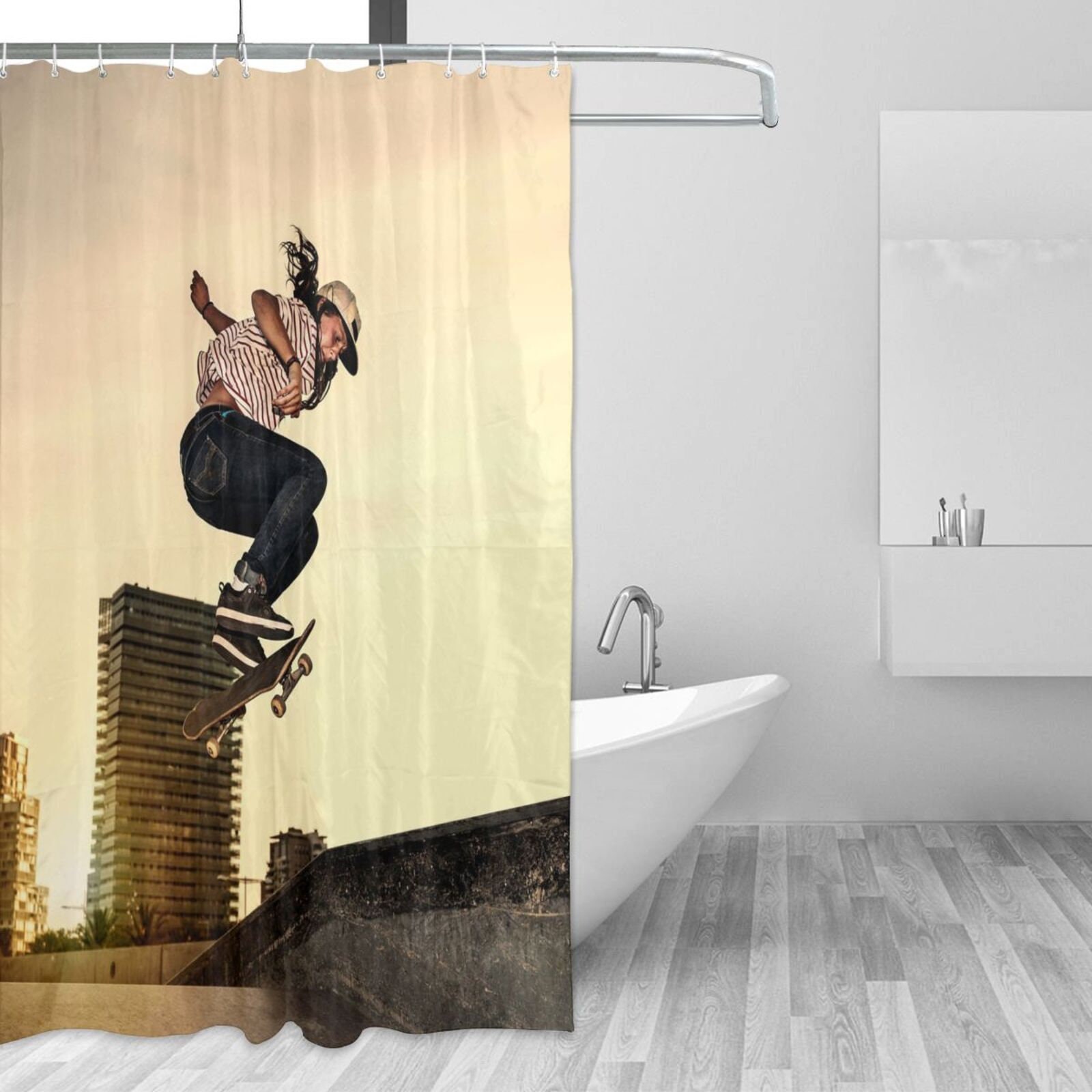Custom Photo Shower Curtains Custom Image Shower Curtain Custom Shower ...