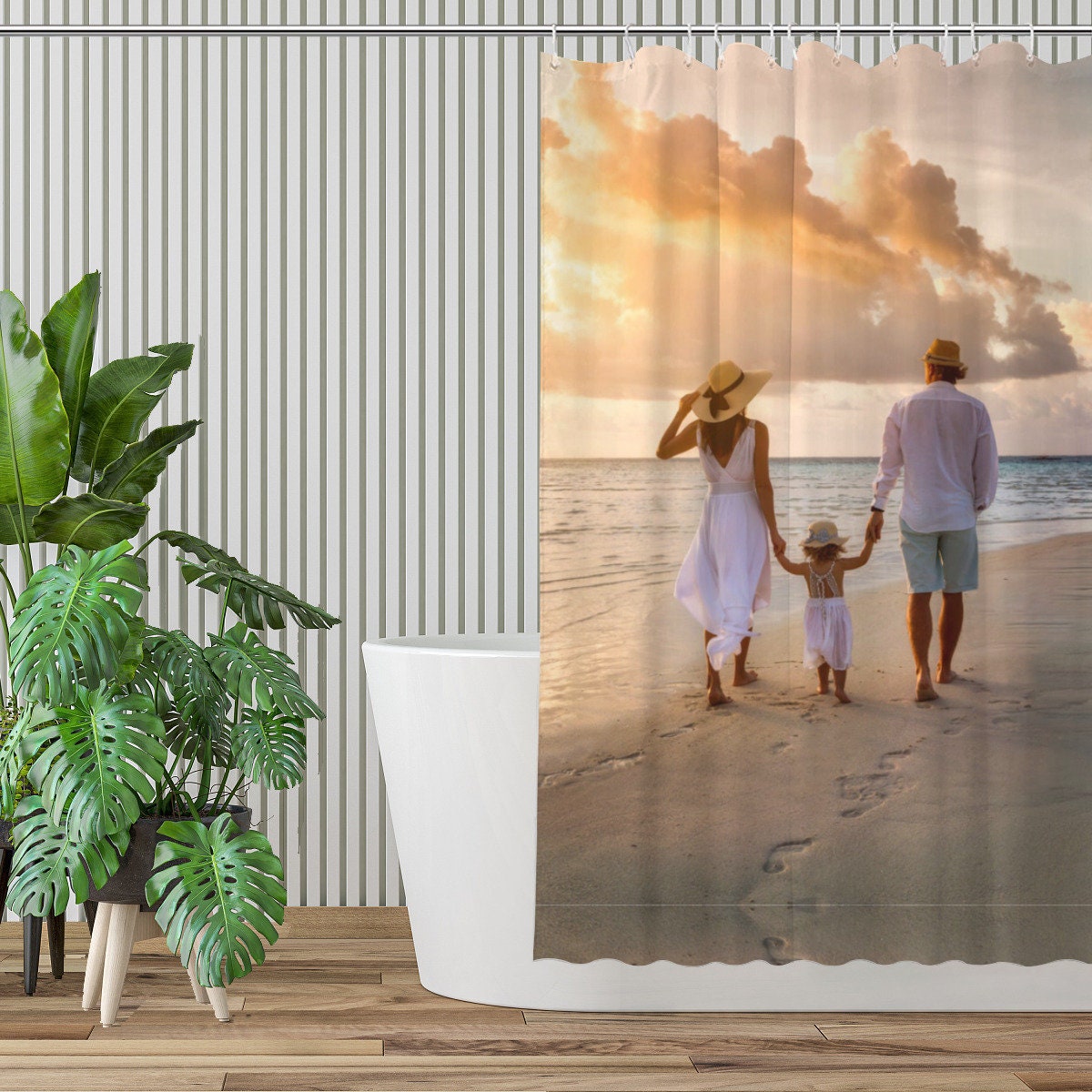 Custom Photo Shower Curtains Custom Image Shower Curtain Custom Shower ...