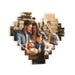Heart Shape Custom Photo Building Block, Personalized Brick Puzzle ...