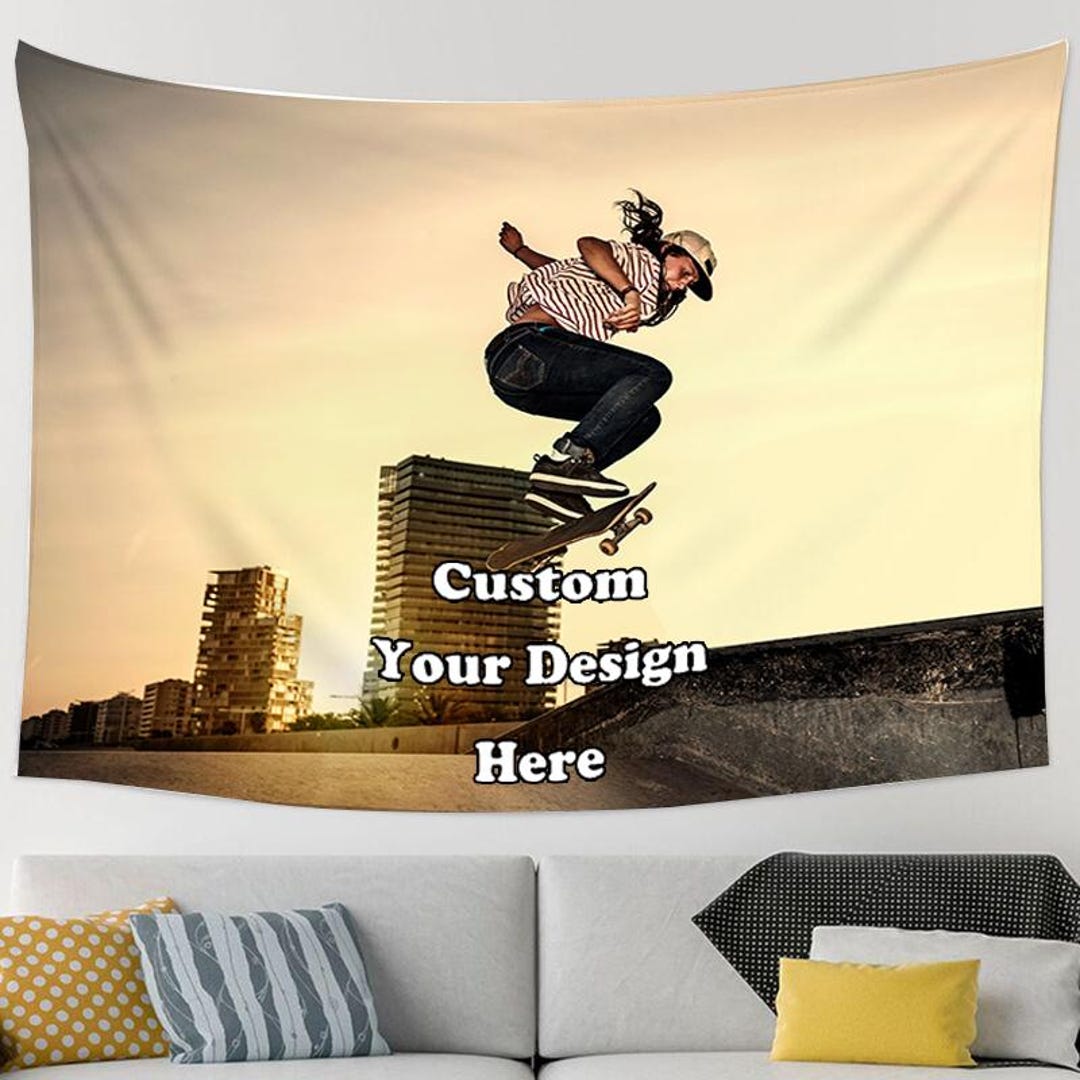 Custom Tapestry Personalized Backdrop With Your Favorite Photo ...