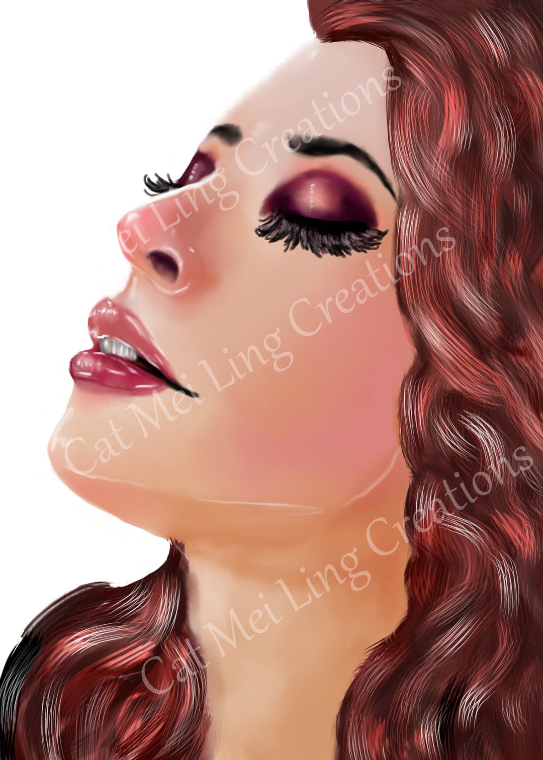 CUSTOM Digital Portraits (shoulders Up) - Etsy