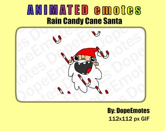 Animated Emotes Raid Santa Twitch / Discord / Meme / Youtube ...