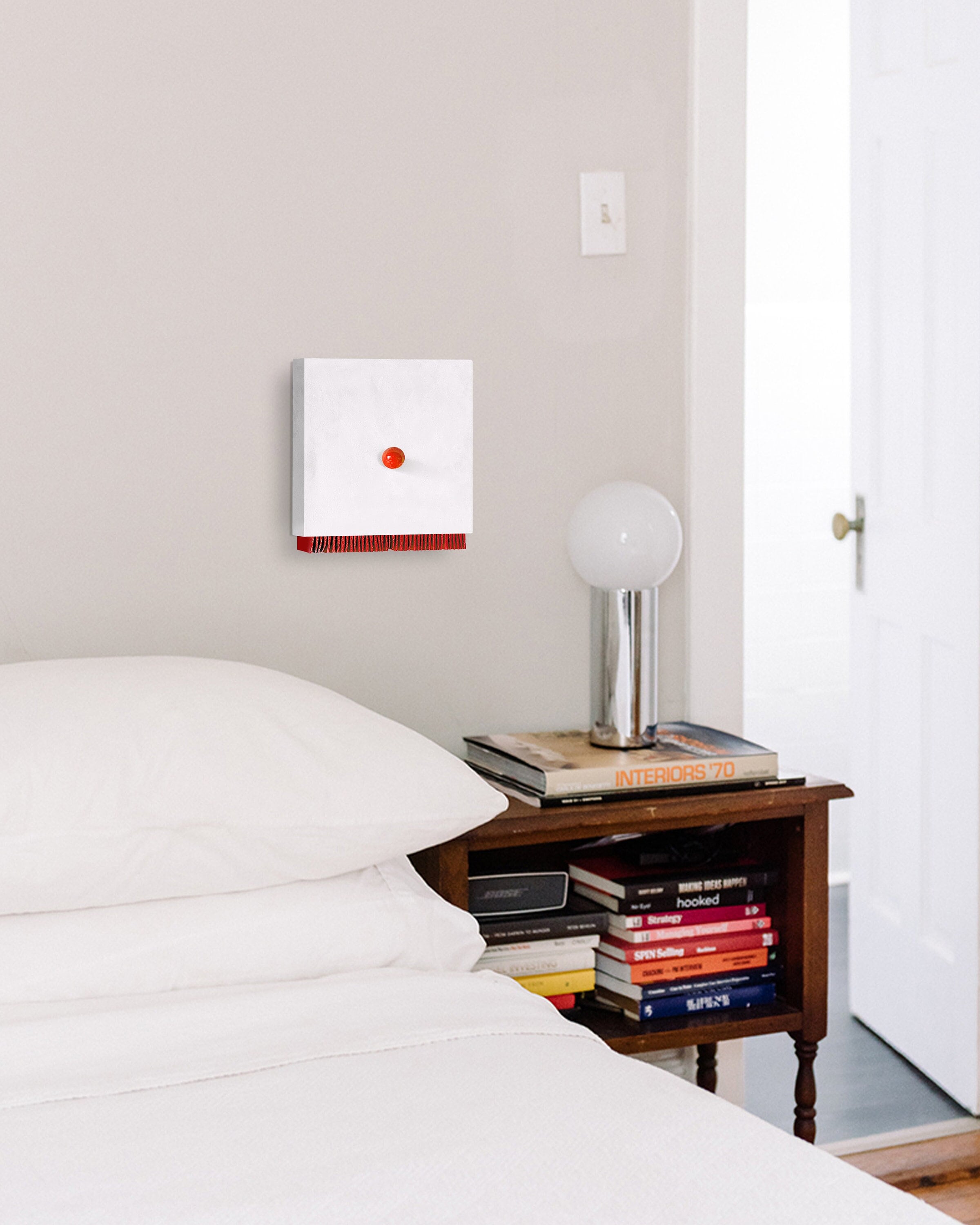 Maximalist Wall Art, Pop Art Wall Decor POP DOT on WHITE 12 X 12 X 2 In. 30 X 30 X 5 Cm. - Etsy