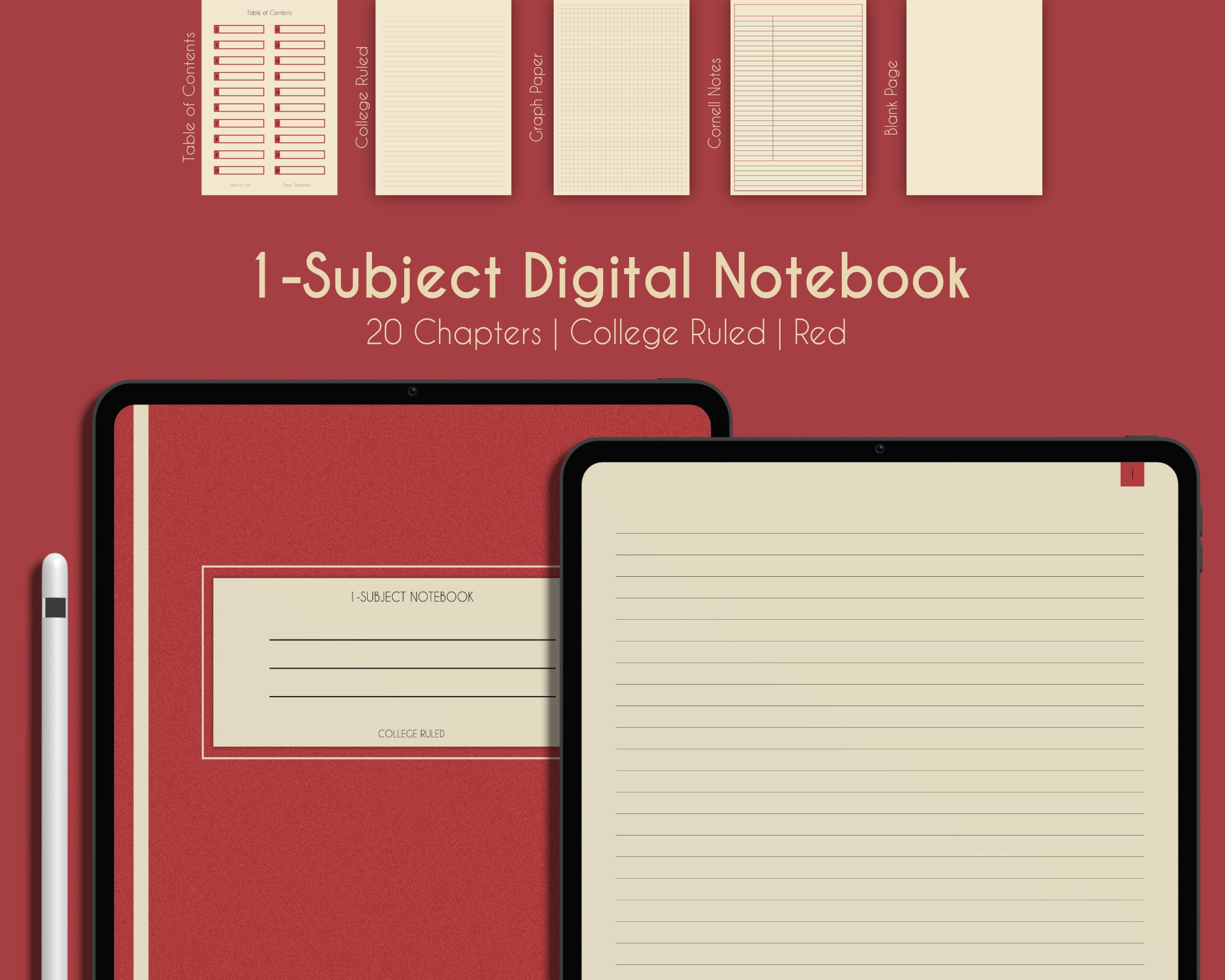 Notepad Page Template
