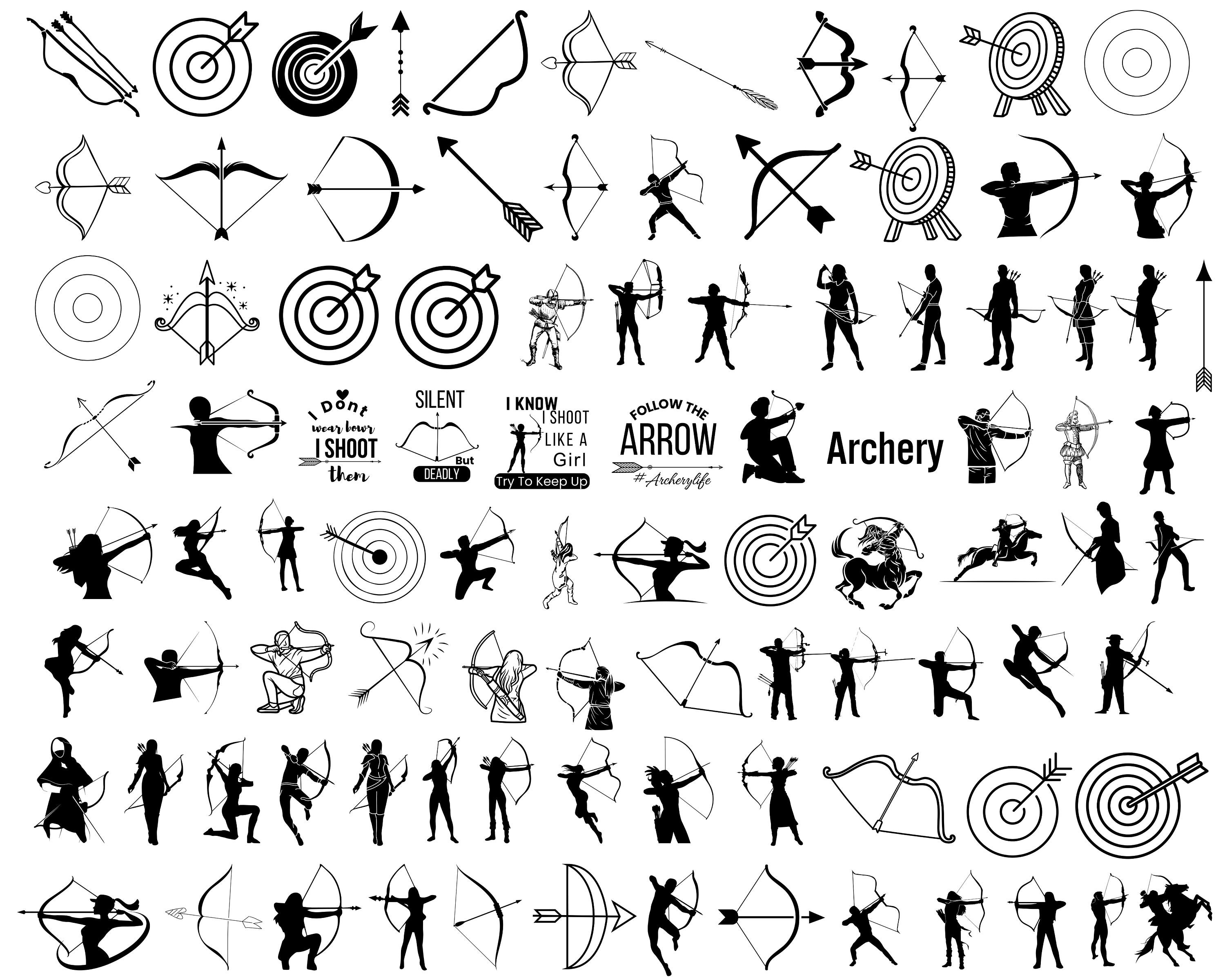 Bow And Arrow Pattern