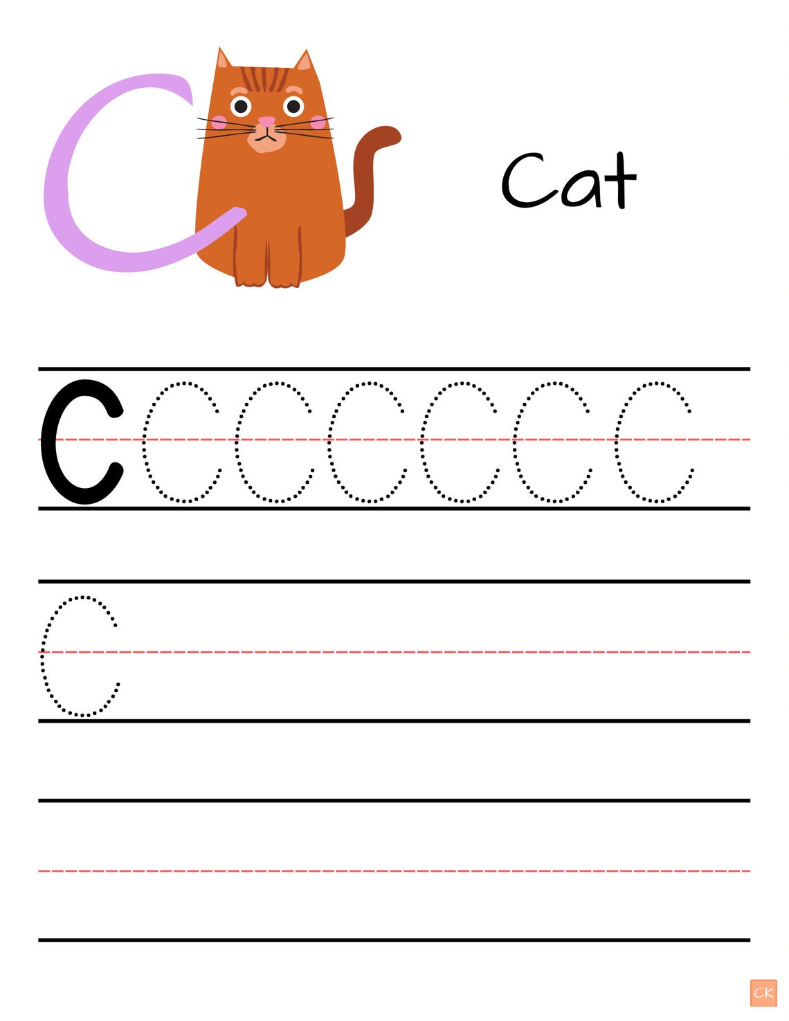 Letter C Activity Printable - Preschool Printable - Kindergarten ...