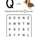 Letter Q Activity Printable - Preschool Printable - Kindergarten ...