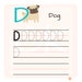 Uppercase Alphabet Trace Activity: Preschool Kindergarten Printable ...