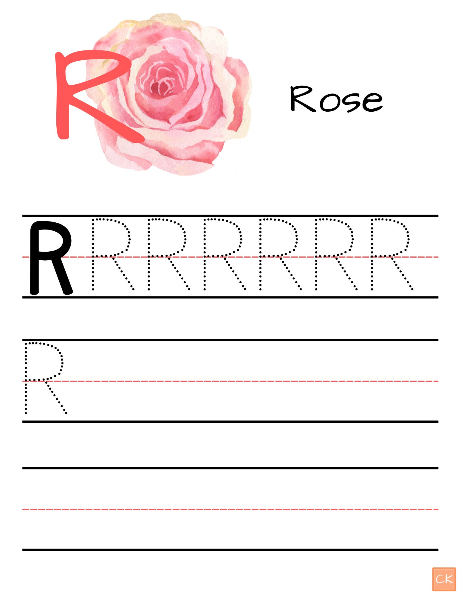 Letter R Activity Printable Preschool Printable Kindergarten Printable ...
