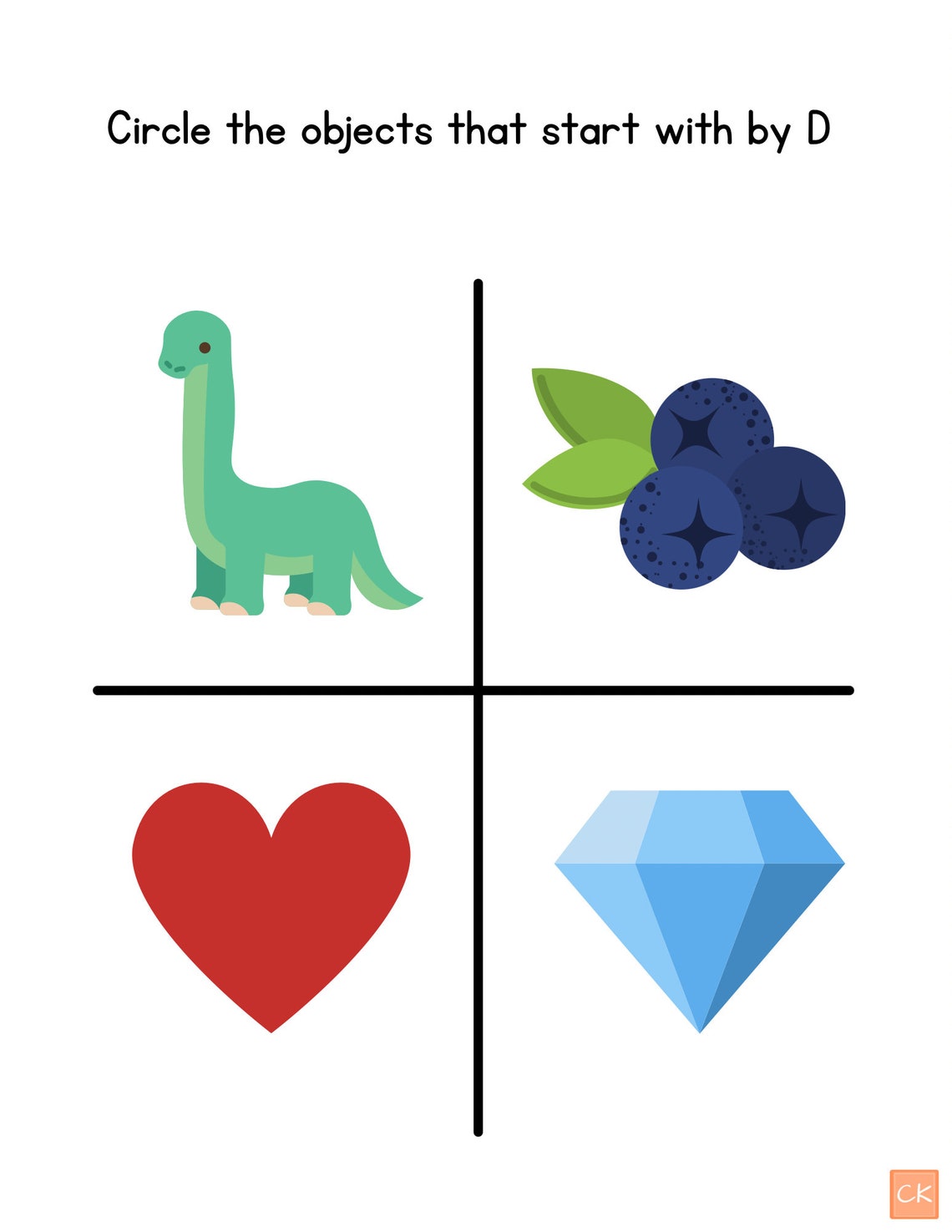 Letter D Activity Printable Preschool Printable Kindergarten Printable ...