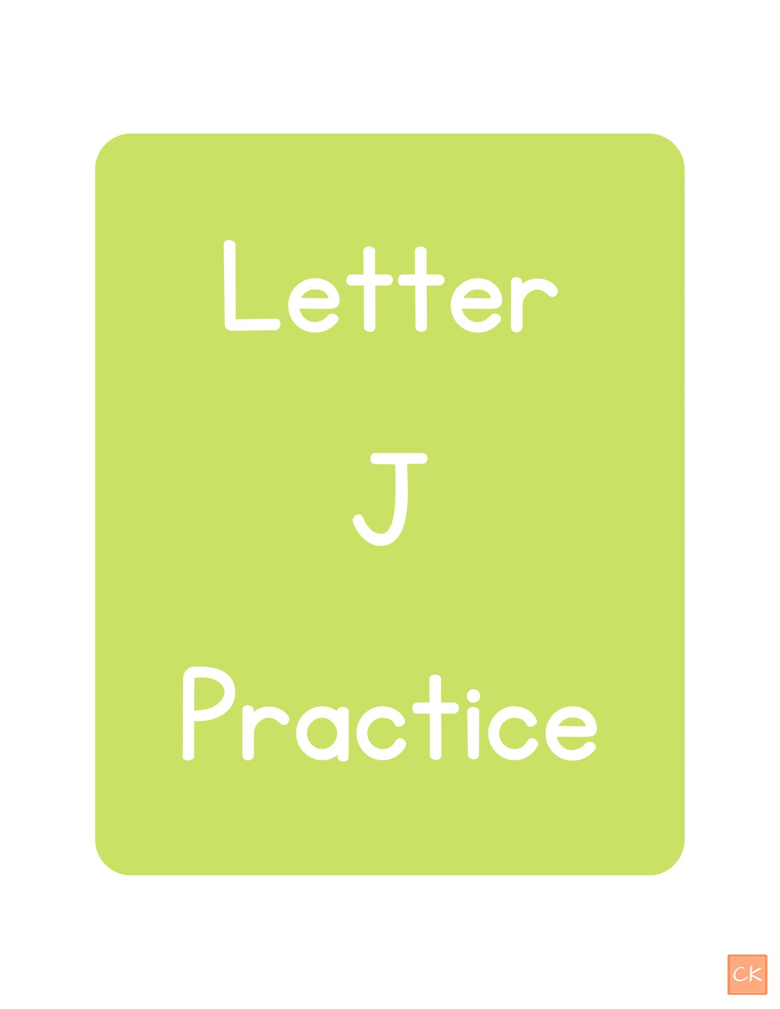 Letter J Activity Printable Preschool Printable Kindergarten Printable ...