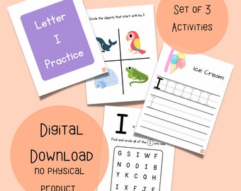 Letter D Activity Printable Preschool Printable Kindergarten Printable ...