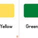 Color Card Printable - Preschool Printable - Kindergarten Printable ...