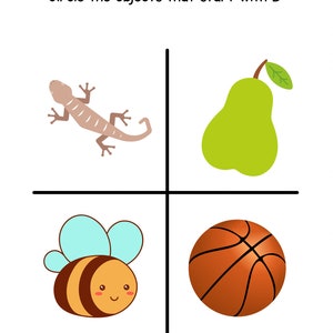 Letter B Activity Printable - Preschool Printable - Kindergarten ...