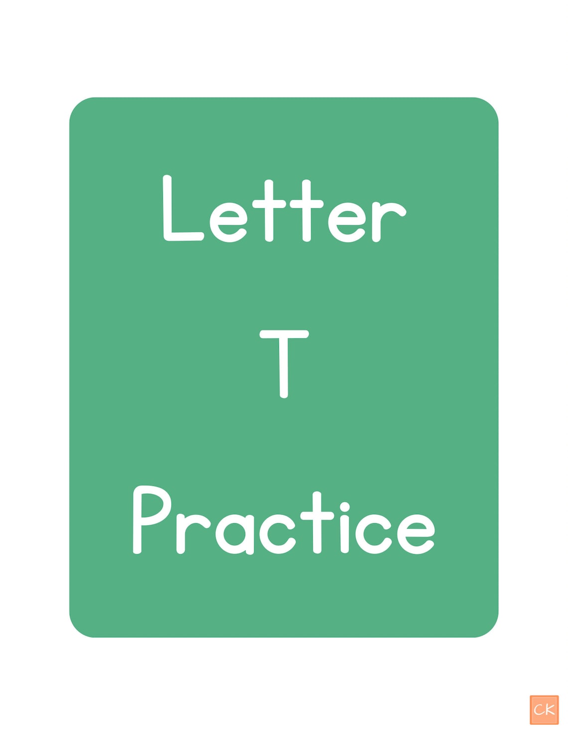 Letter T Activity Printable Preschool Printable Kindergarten Printable ...
