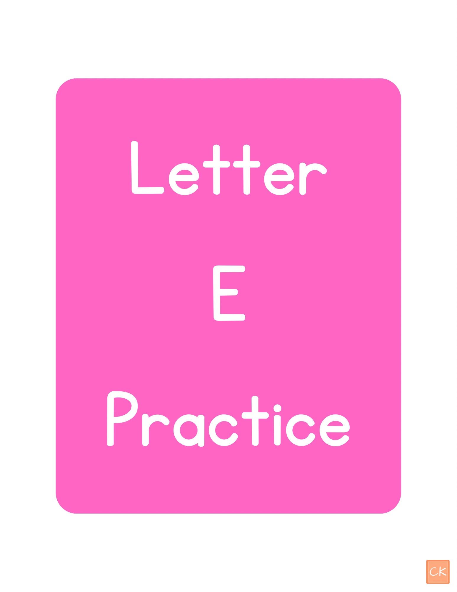 Letter E Activity Printable - Preschool Printable - Kindergarten ...