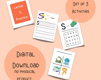 Letter T Activity Printable Preschool Printable Kindergarten Printable ...