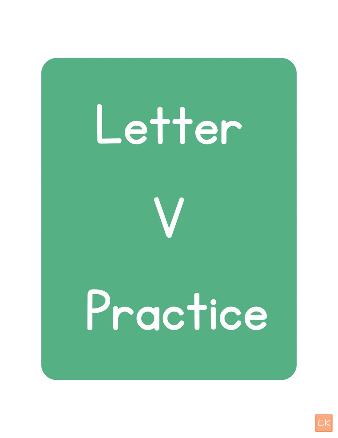 Letter V Activity Printable Preschool Printable - Etsy