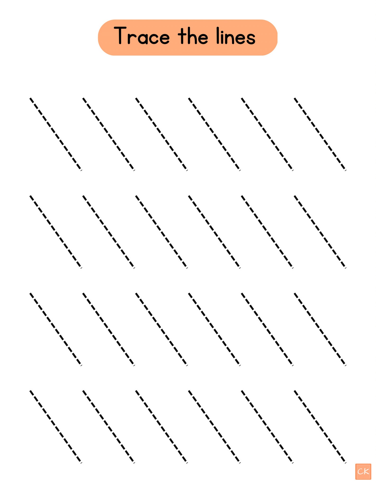 Pencil Control Activity Printable Preschool Printable - Etsy