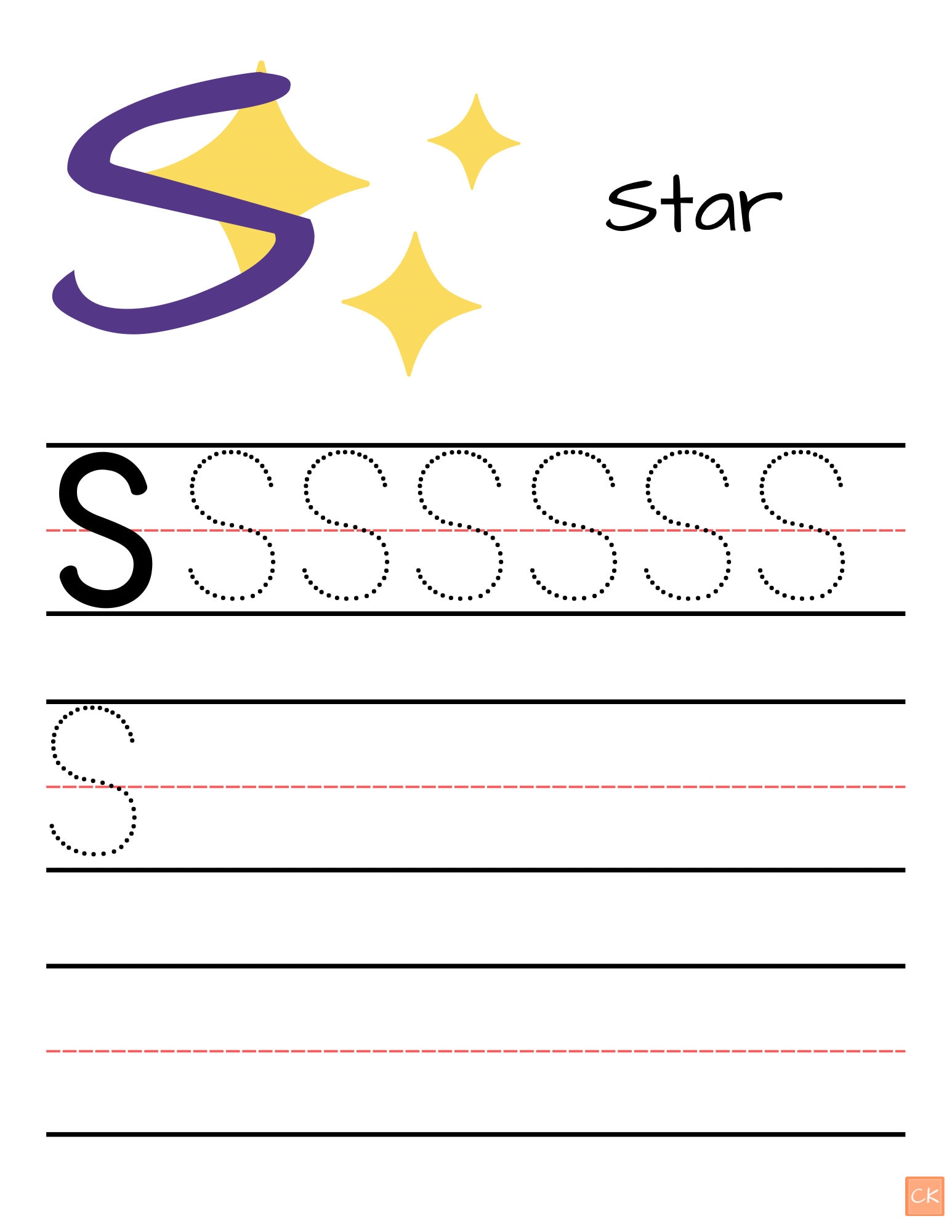 Letter S Activity Printable Preschool Printable - Etsy
