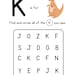 Letter K Activity Printable - Preschool Printable - Kindergarten ...