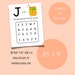 Letter J Activity Printable - Preschool Printable - Kindergarten ...