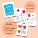 Letter A Activity Printables: Preschool Kindergarten Learning (PDF) - Etsy