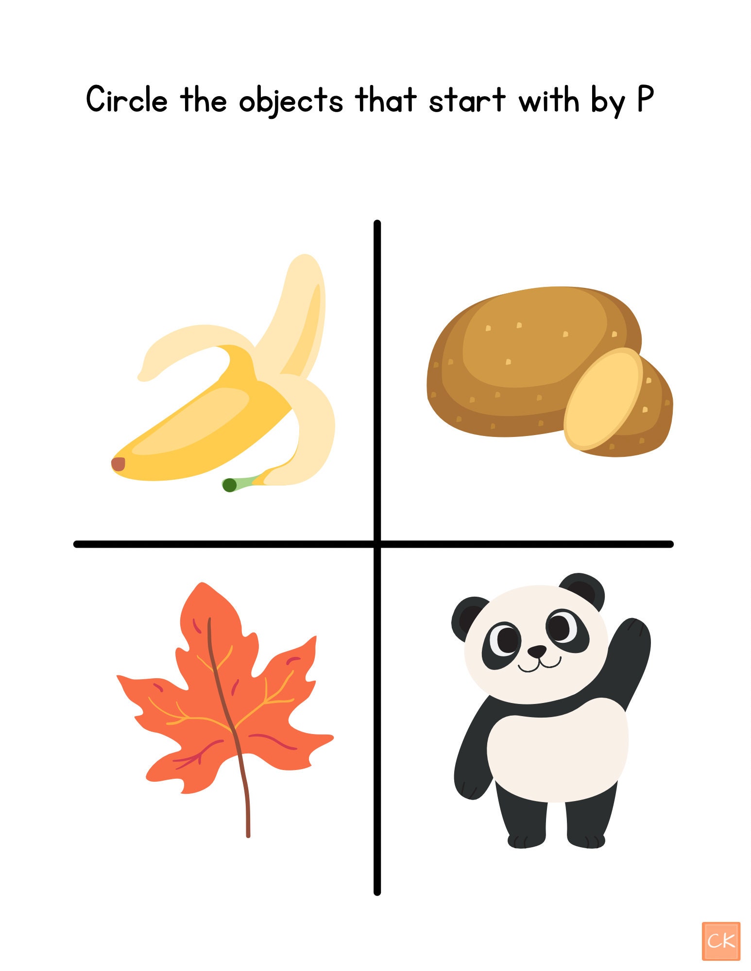 Letter P Activity Printable Preschool Printable - Etsy