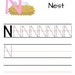 Letter N Activity Printable - Preschool Printable - Kindergarten ...