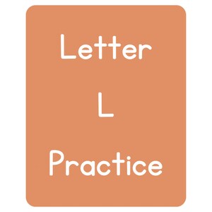 Letter L Activity Printable - Preschool Printable - Kindergarten ...