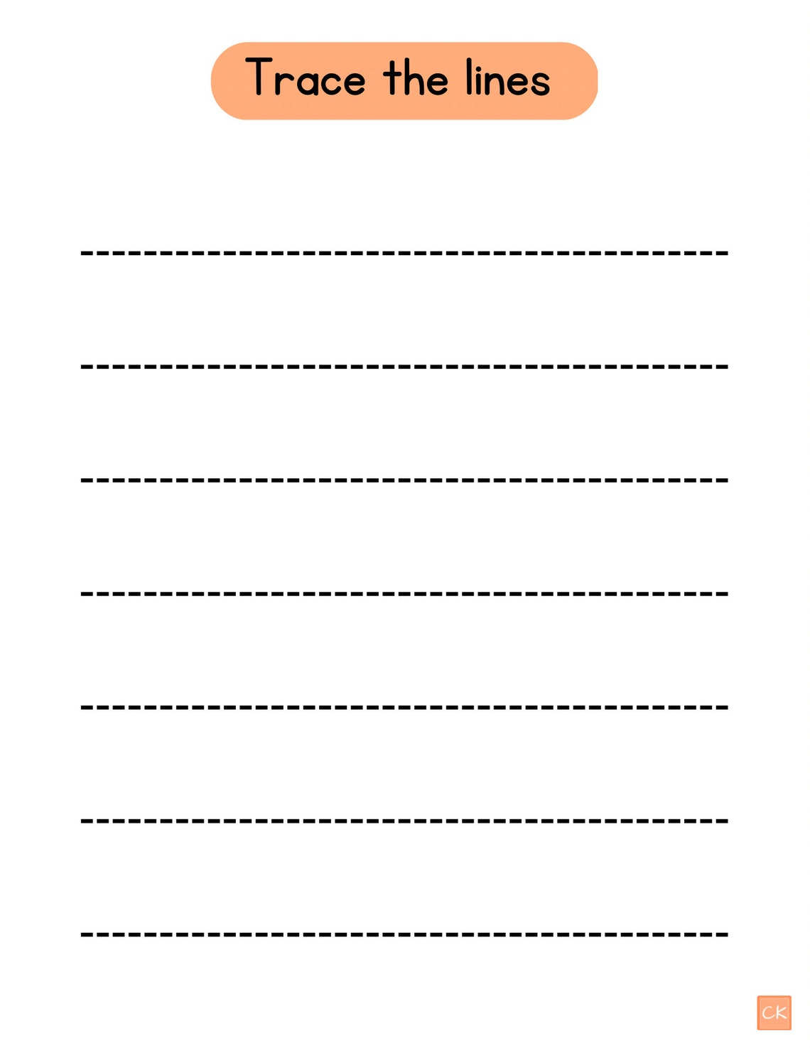 Pencil Control Activity Printable Preschool Printable - Etsy
