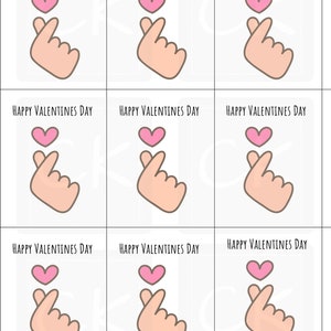 Valentines for Classrooms Printable Valentine's Day Cards for Students ...