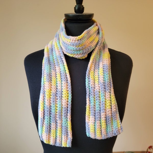 Pastel Scarf - Etsy