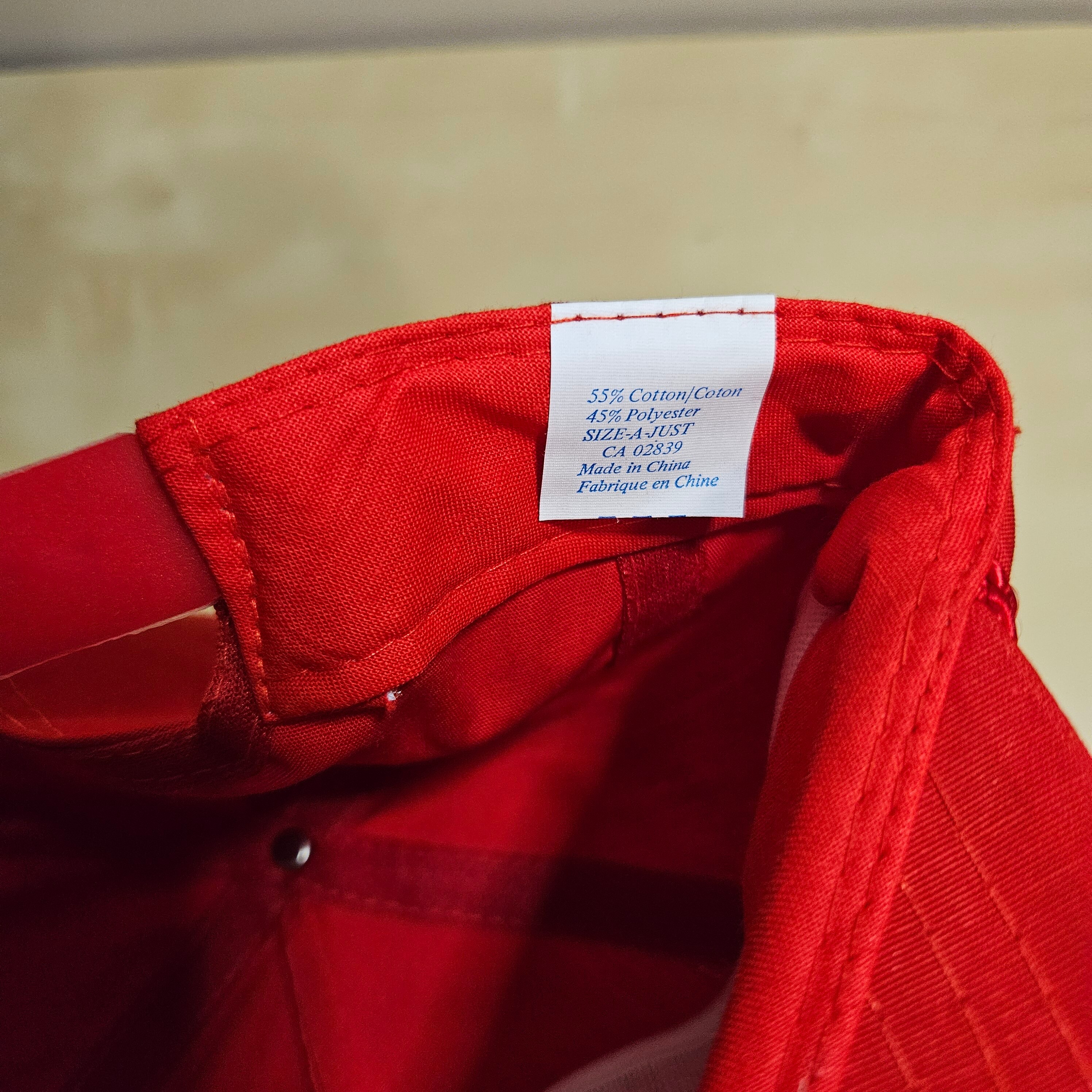 Vintage Amoco Safety Award Red Rope-lined Snapback Trucker Hat, Red ...