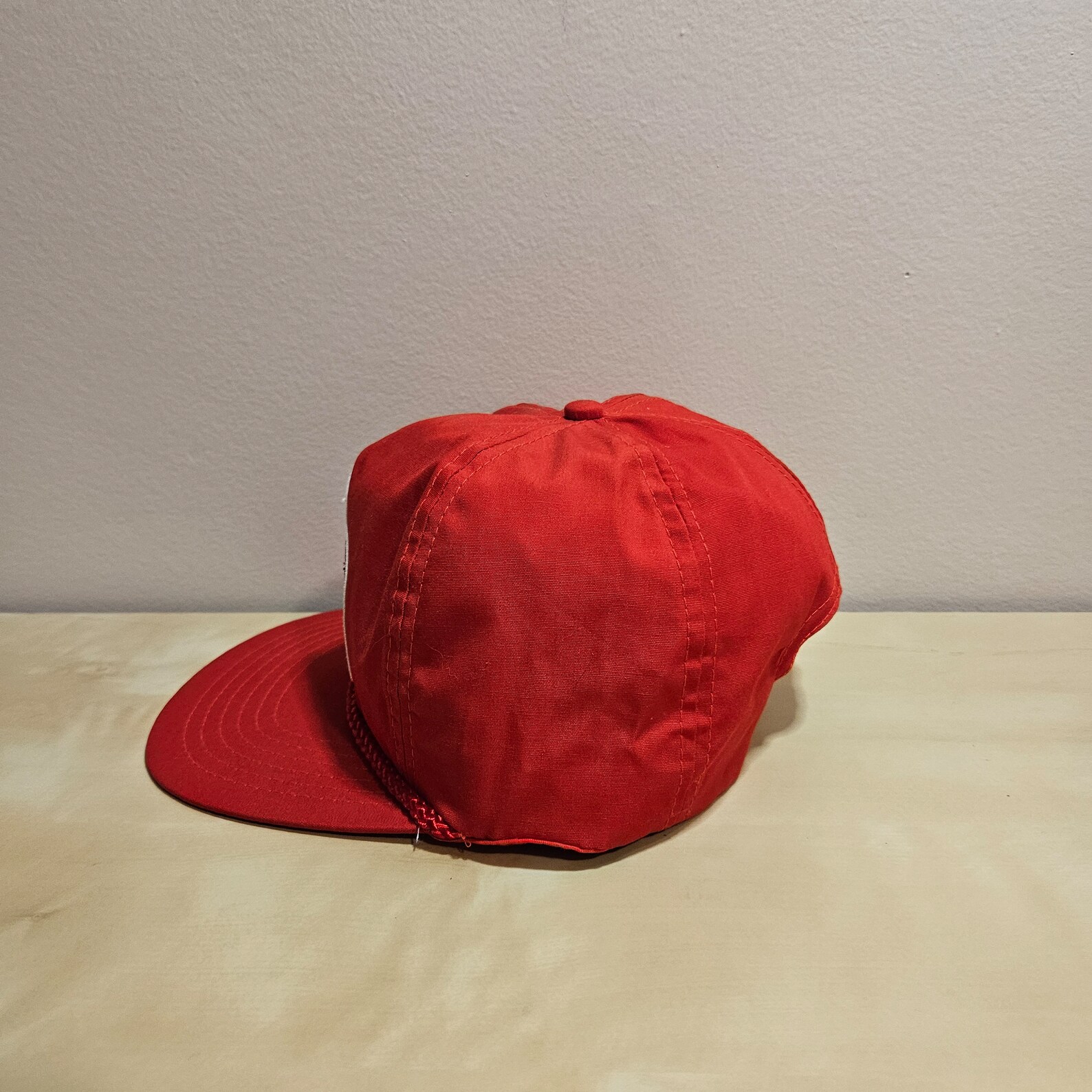 Vintage Amoco Safety Award Red Rope-lined Snapback Trucker Hat, Red ...