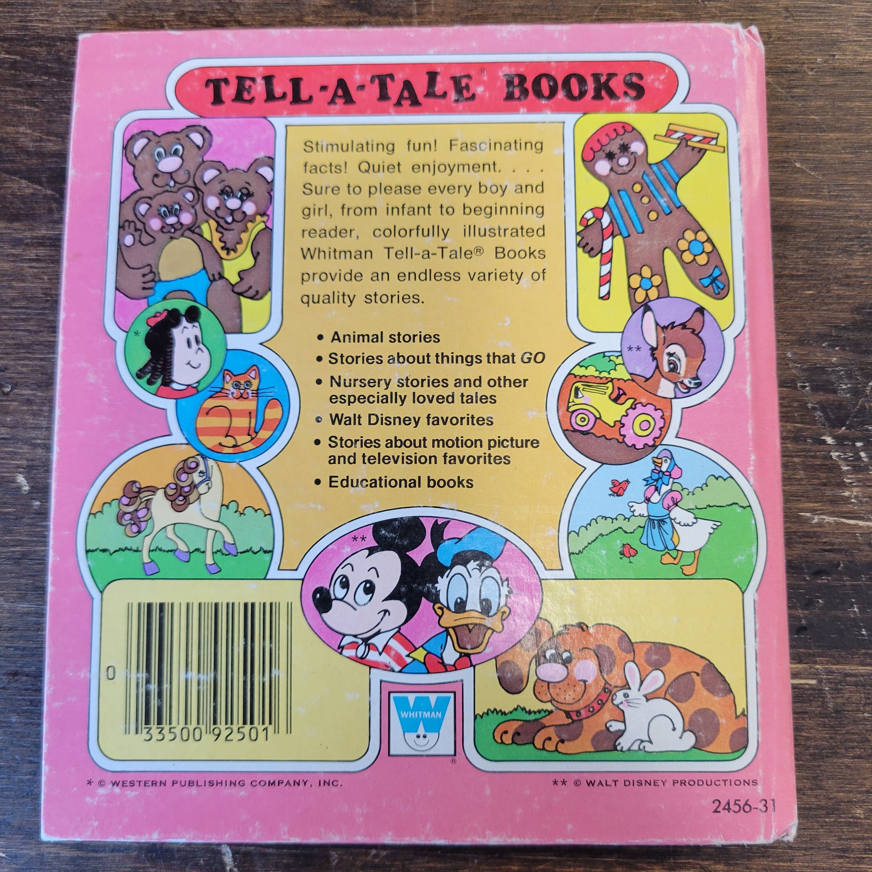 Vintage 1957 Walt Disney's Pluto, Hardcover Whitman Publishing Tell-a ...