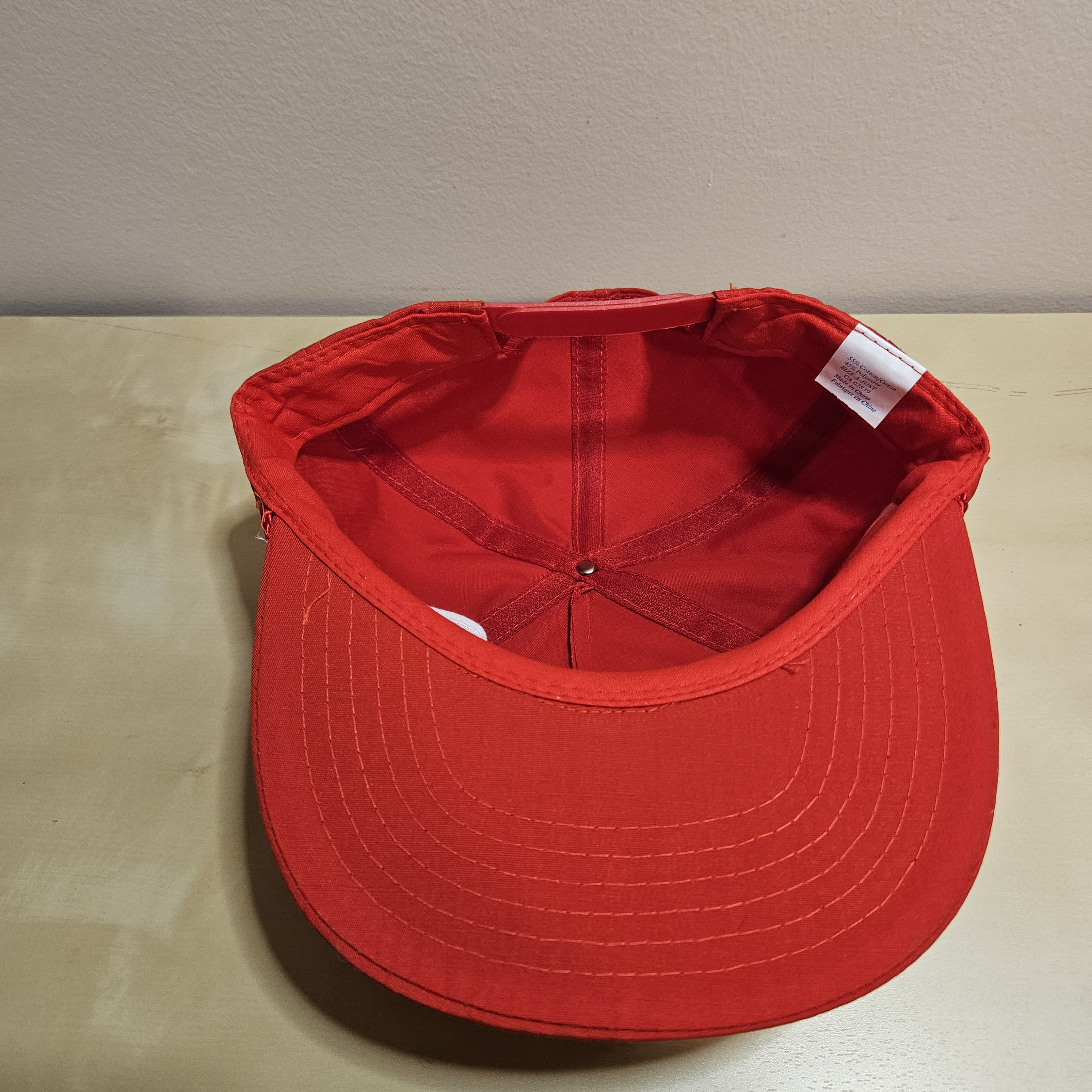 Vintage Amoco Safety Award Red Rope-lined Snapback Trucker Hat, Red ...
