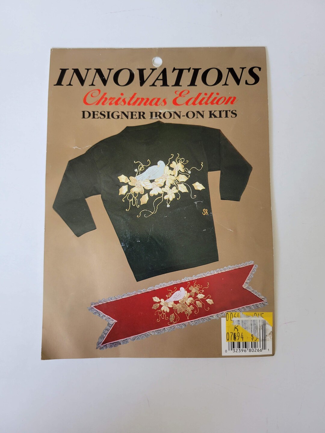 Vintage Innovations Christmas Edition Iron Transfer Kit, Blue Bird With ...