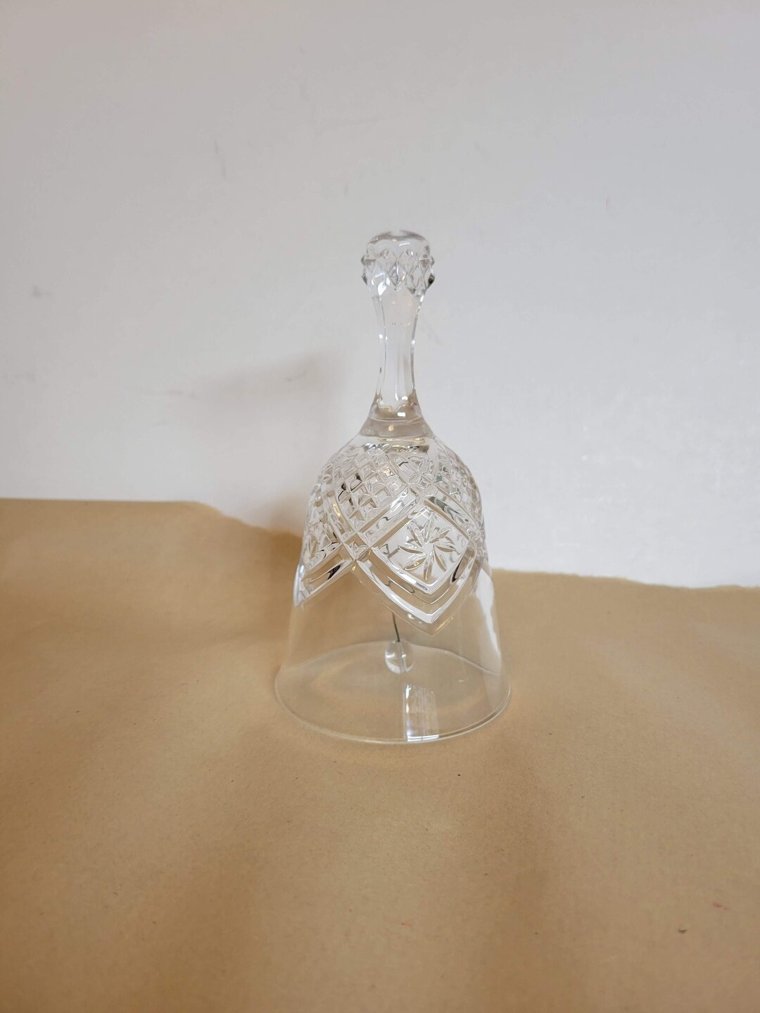Vintage French Cut Crystal Hand Bell, Neuville Bell by Cristal D'arques ...